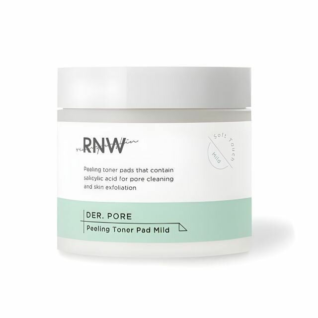 RNW Отшелушиваюшие диски для лица Der. Pore Peeling Toner Pad Mild (60 шт)