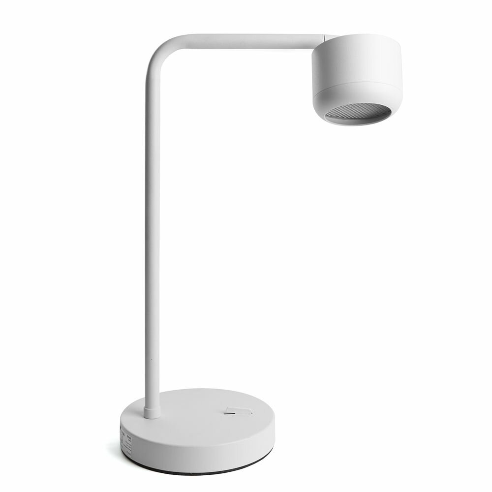 Настольная лампа Feron DE365 W150xL275xH387 мм GX53 цвет белый, арт. 48405