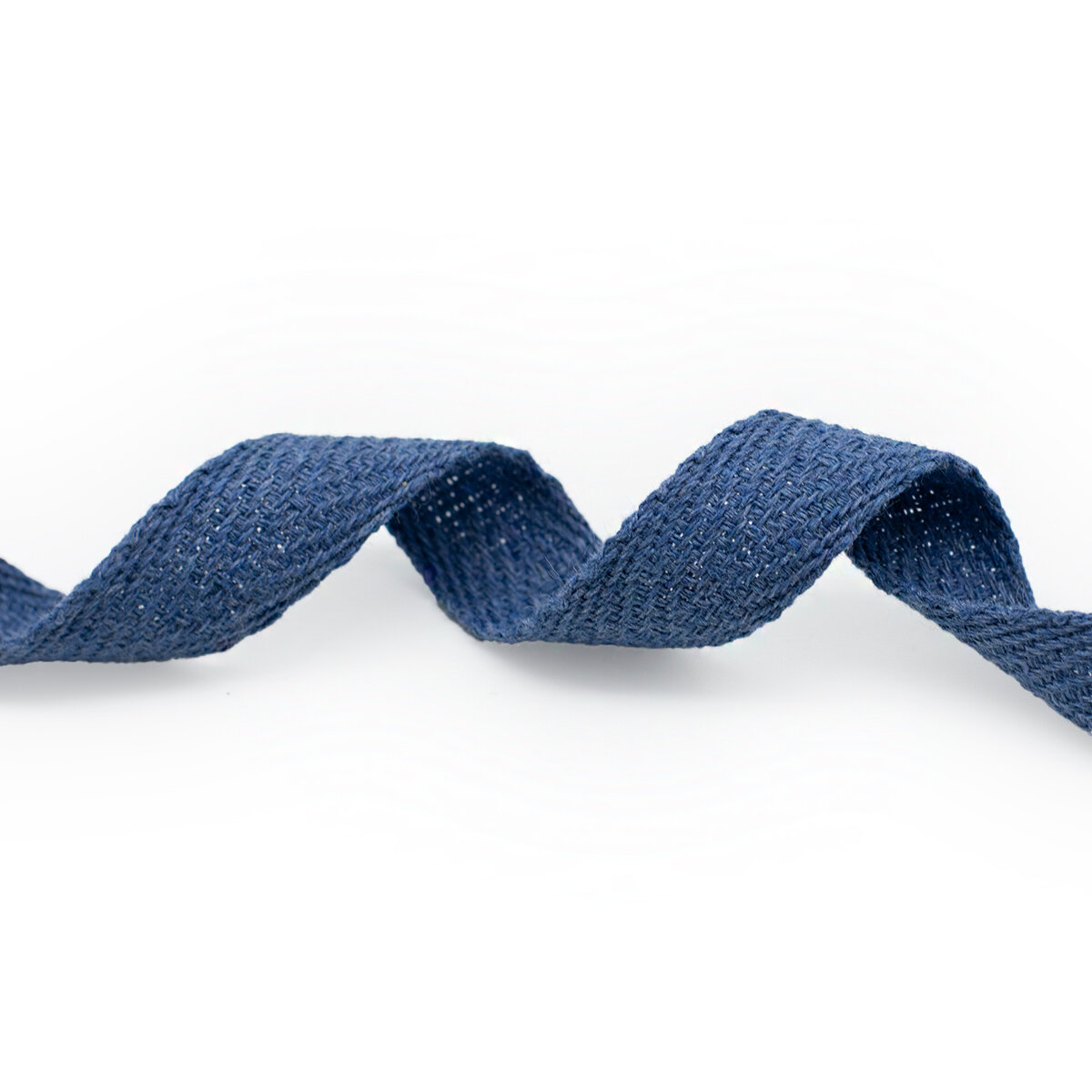 Лента киперная хлопок, рисунок 9758, 4,1 г/м, 15мм*25м (15 джинсовый)