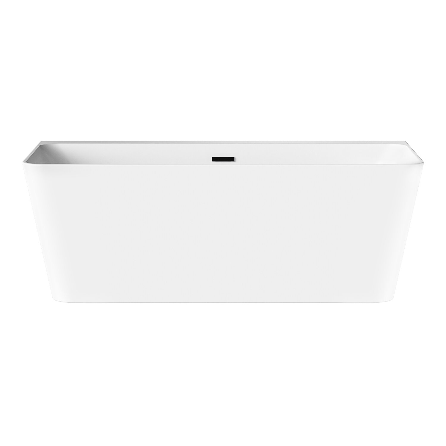 Пристенная акриловая ванна 170 х 78 см Wellsee Bromance 231601003 в наборе 4 в 1: прямоугольная ванна белый глянец, ножки, экран, слив-перелив