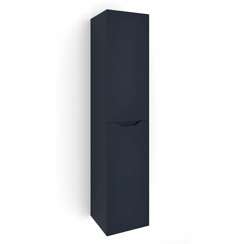 Шкаф-пенал Aquanet Практика 30 маренго – шкаф для ванной комнаты