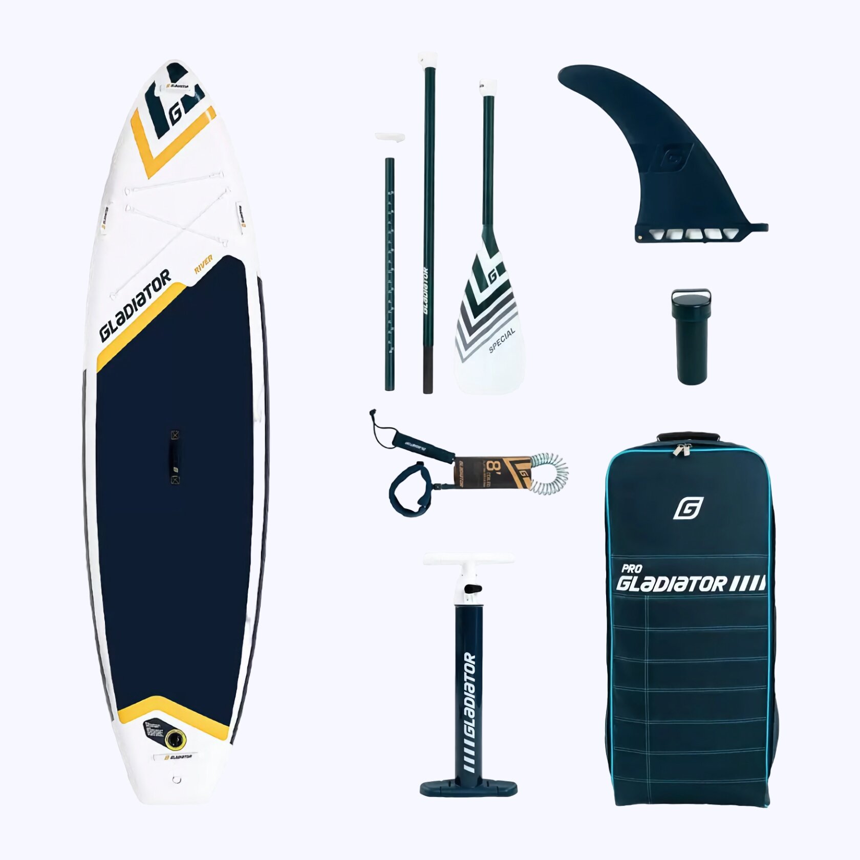 Сапборд SUP Gladiator River 11'0"x32