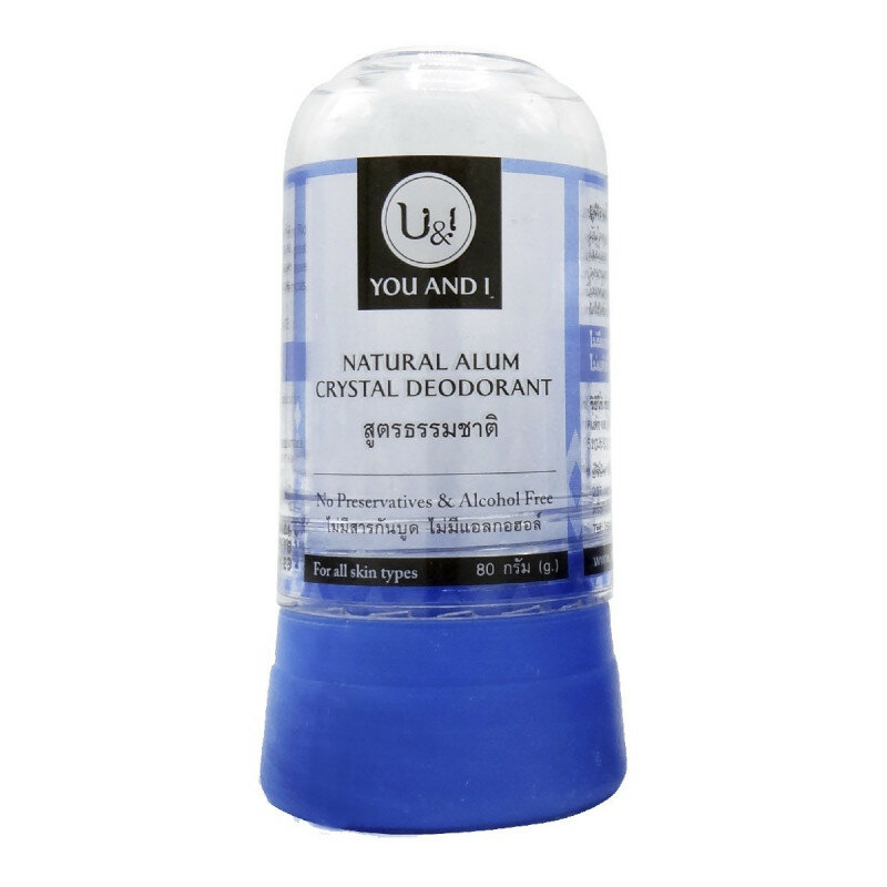 U&I NATURAL Alym Crystal Deodorant (Дезодорант кристаллический натуральный), 80 г.