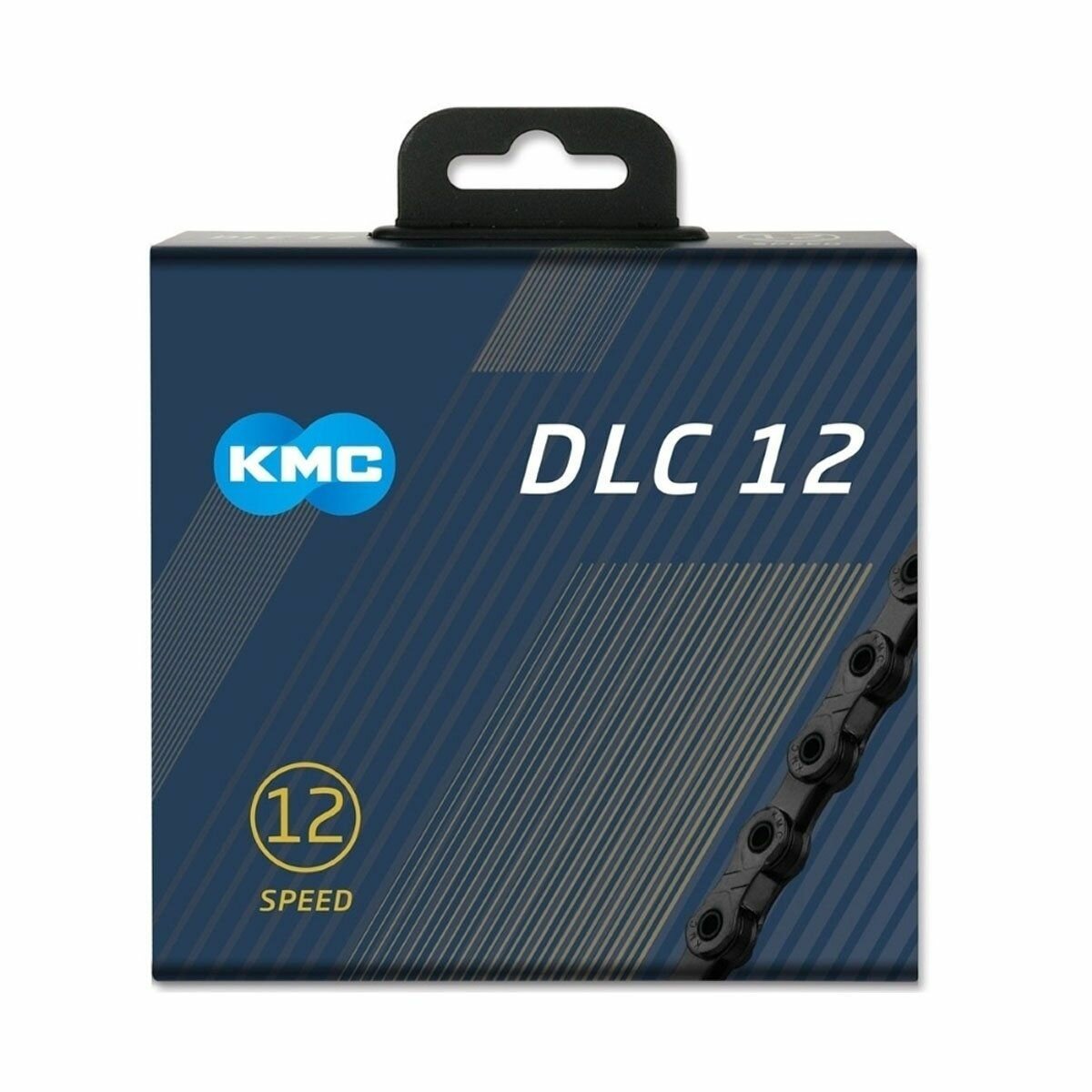 Цепь KMC DLC12 Black 126 звеньев