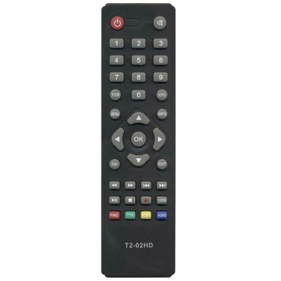 Huayu T2-02 HD (17213) пульт дистанционного управления (ПДУ) для цифровых приставок Openbox
