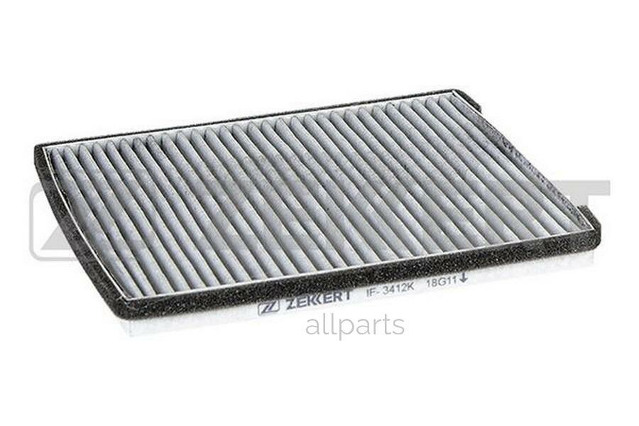 ZEKKERT IF-3412K Фильтр салон. угольн. Lada Priora 07-