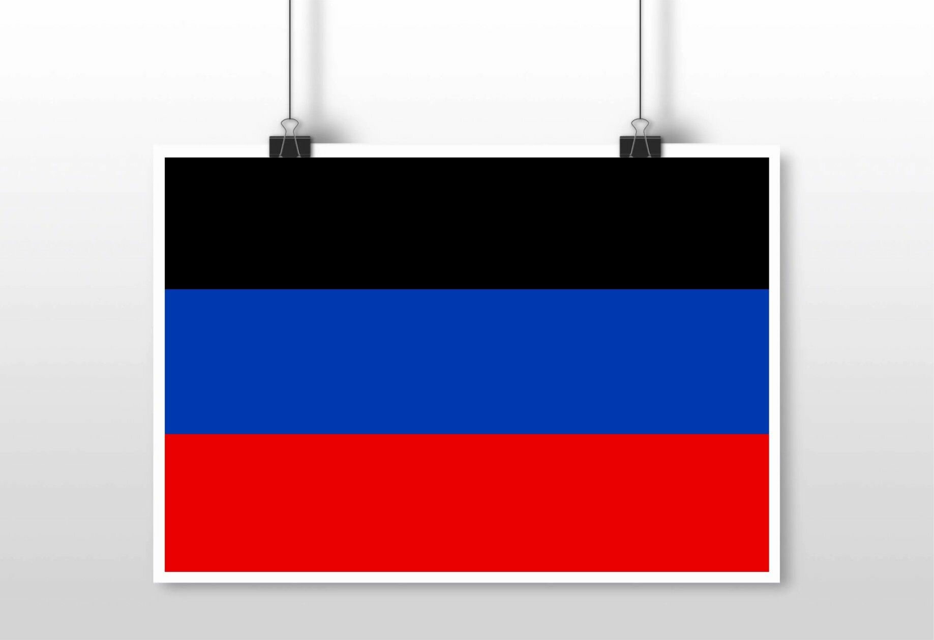 Плакат А1 принт 0006 - Республика ДНР