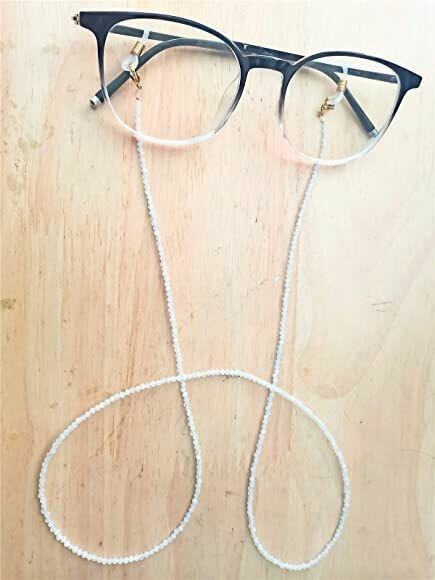 Цепочка для очков из натурального лунного камня Hrustalek