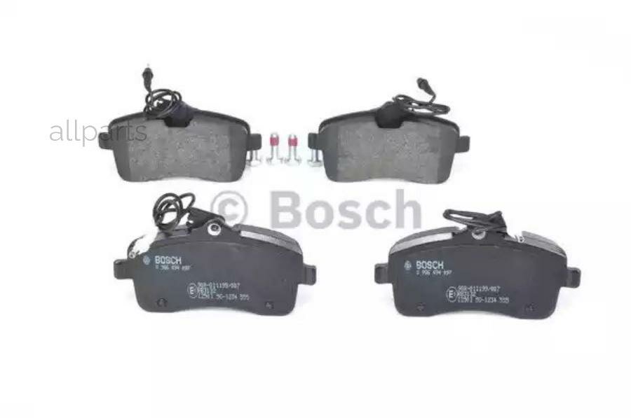 BOSCH 0986494097 Колодки тормоз. передние BOSCH (BP1007) 0 986 494 097 Peugeot