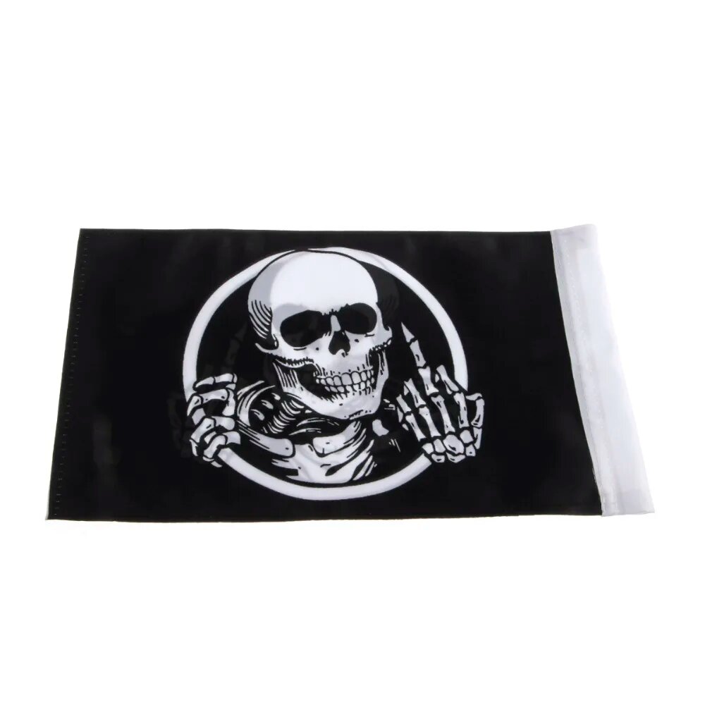 Универсальный багажник для мотоцикла 6x9 дюймов, стойка из полиэстера с вертикальным only flag 1