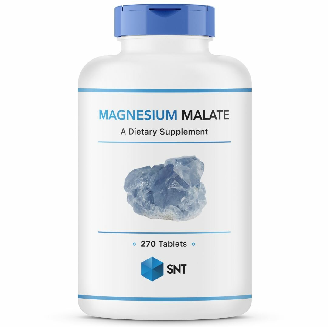 SNT Magnesium Malate Магнезиум Малат 2070мг, 270таблеток
