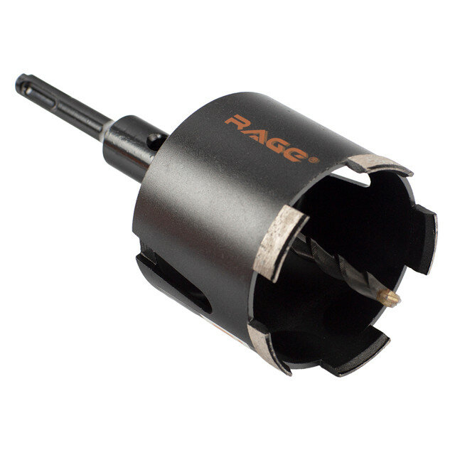 VIRA алмазная коронка по бетону SDS-Plus 80 мм для дрелей и перфораторов для стройки