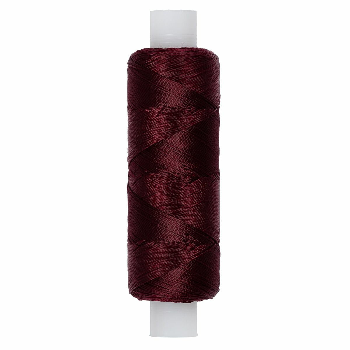 Нить капроновая обувная 9К 100% полиамид 200 м 5 шт №18 бордовый