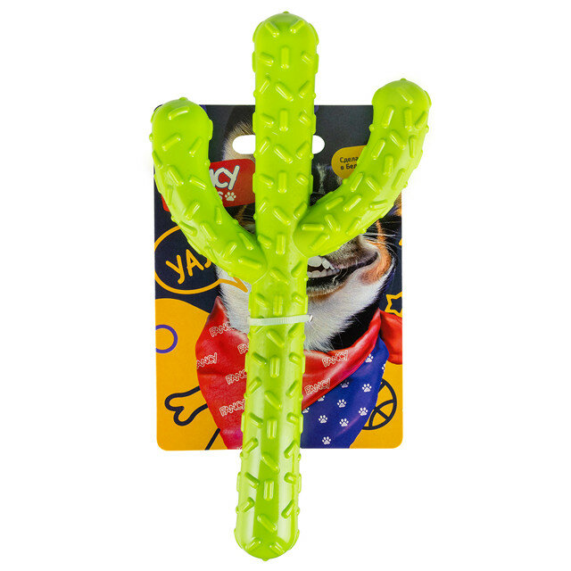 FANCY PETS Кактус 20 см - игрушка для котов, безопасная интерактивная развлекалка