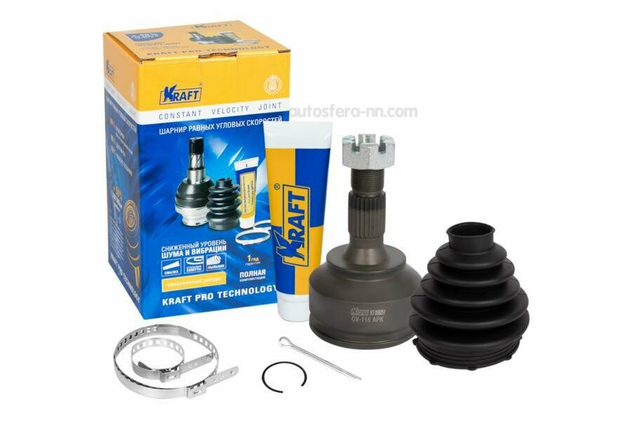 KRAFT KT059251 ШРУС CITROEN C4/BERLINGO 08- 1.6/2.0 наруж.