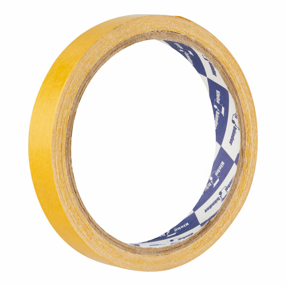 Лента полипропиленовая, двухсторонняя (1,5 см*10 м) 1 шт.