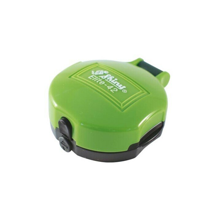 Shiny Elite-42 карманная оснастка для печати диметр 42мм (салатовая)