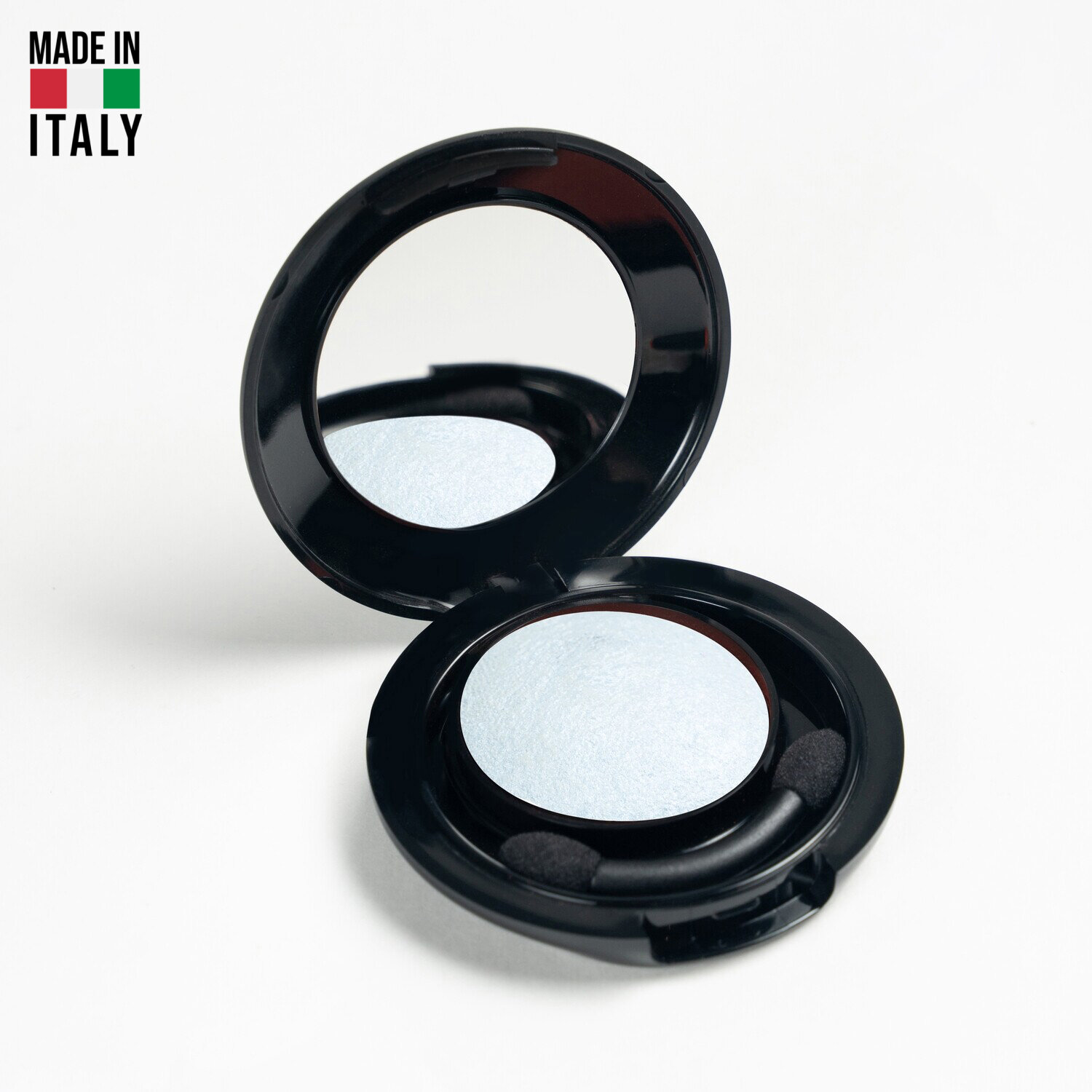 Тени для век дуохромные, спаркл FACE nicobaggio professional make-up запеченные для макияжа глаз с сияющим эффектом