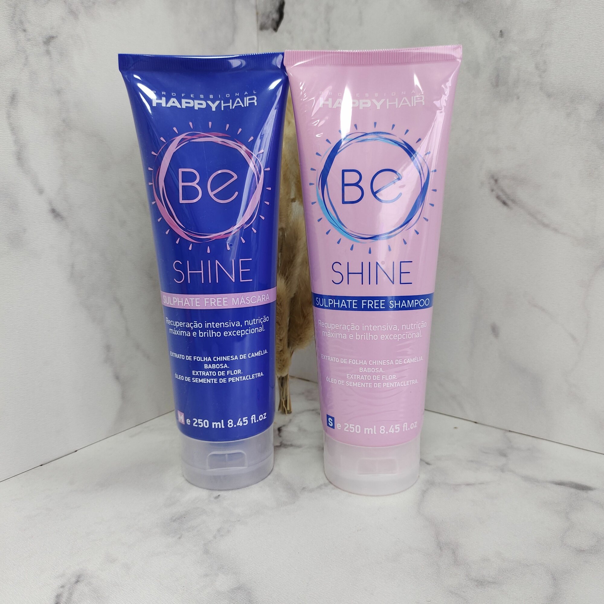 Набор для волос Happy Hair Be Shine, шампунь+маска 250мл/250мл