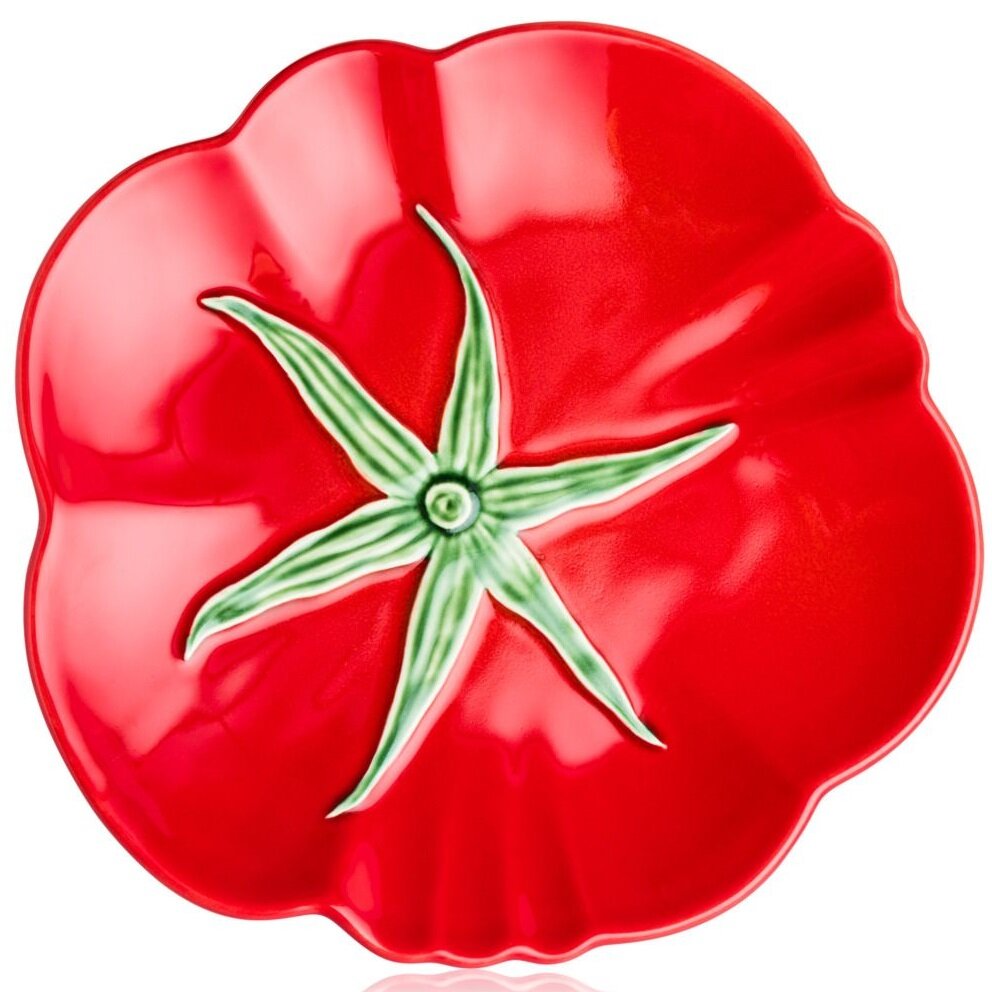 Тарелка обеденная Bordallo Pinheiro Tomato Dinner Plate 65022232