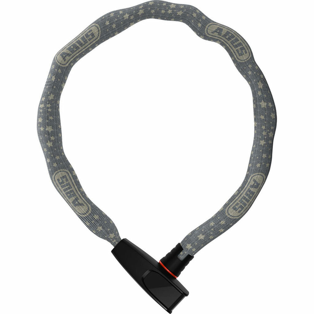 Велозамок ABUS Catena 6806K/85 см, цепь 6мм, ключ, серый