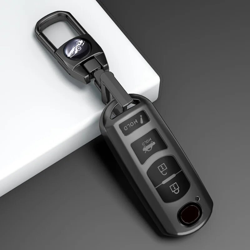 Чехол для ключа Mazda 3 6 CX-5 CX-3 4Button Grey set 1