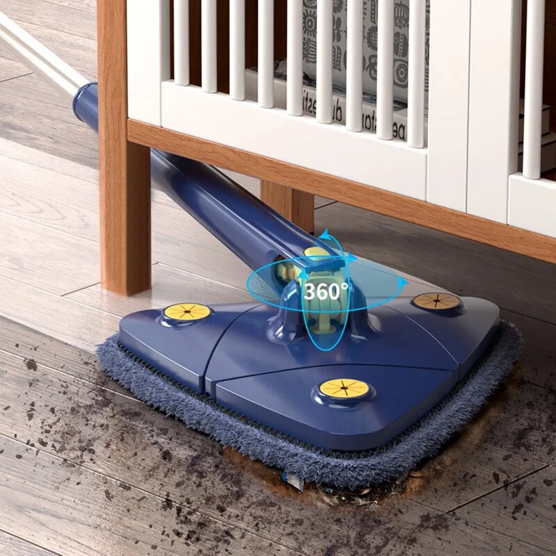 Швабра треугольная Squeezee, Blue-3x Mop Clothes — фото 1