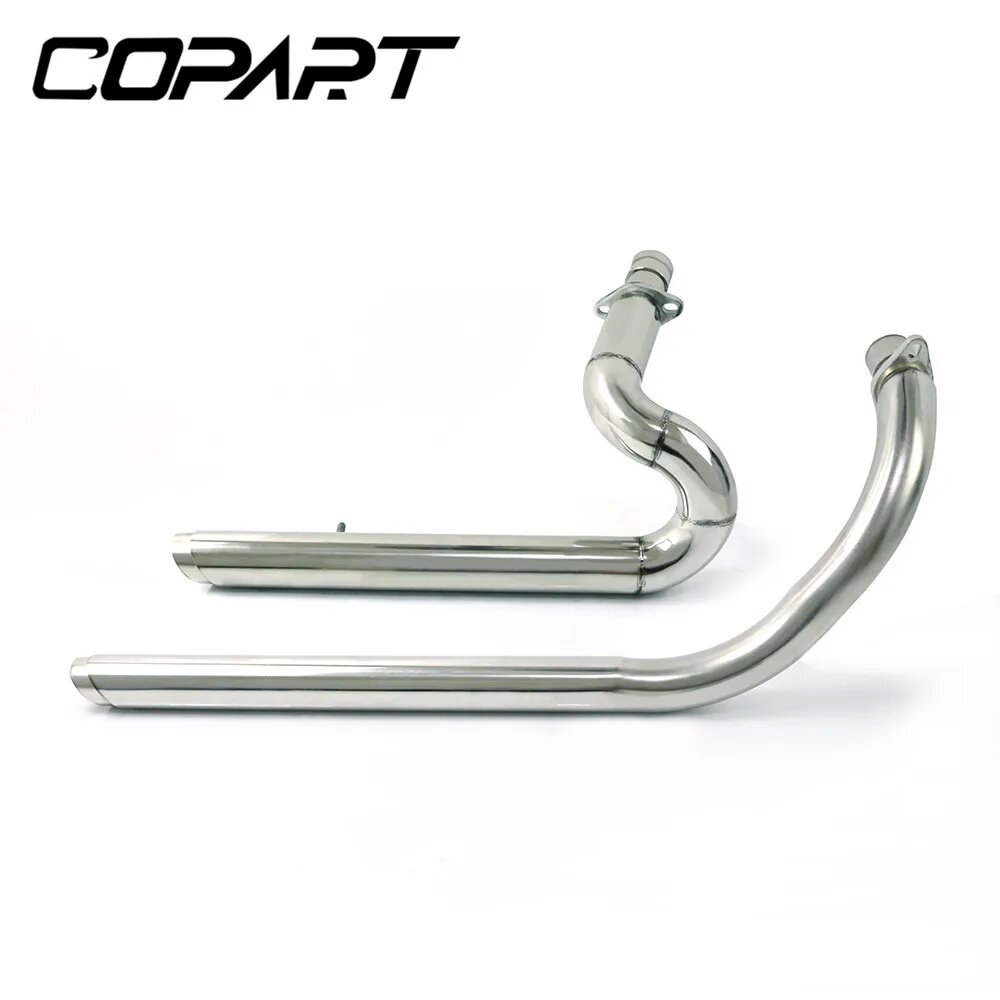 Для Honda Steed Shadow 400 600 VLX 400 VLX600 VT400C VT600C VT400 VT600 все годы комплект выхлопных труб, глушитель, глушители, Chrome