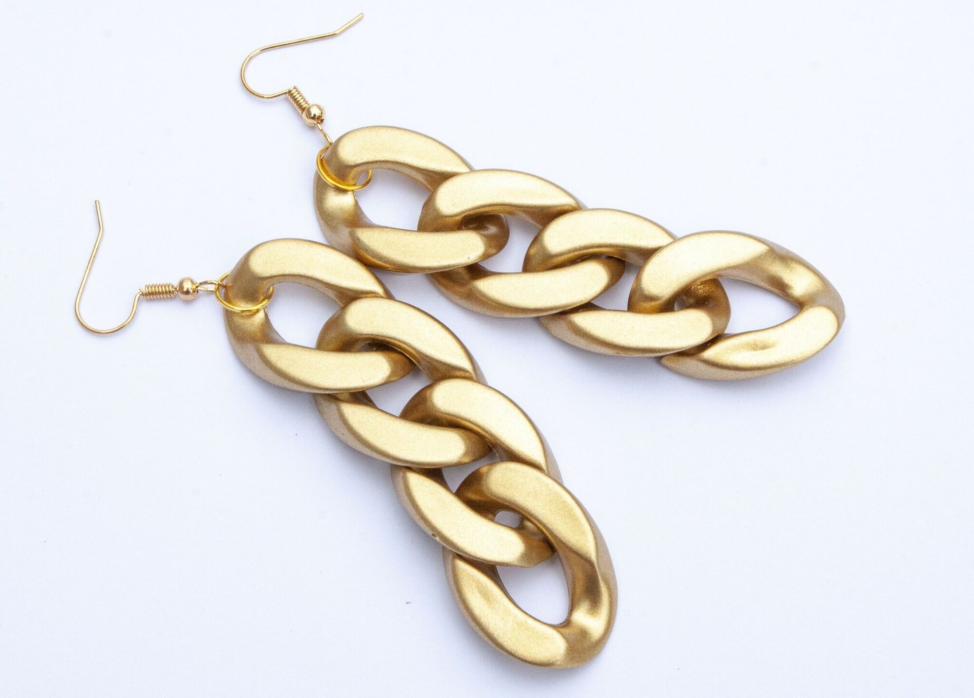 Серьги цепочки