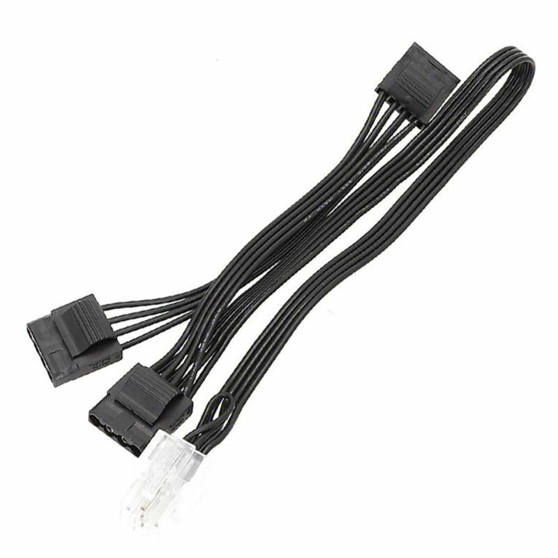 Кабель питания PCIE 9 Pin - Molex 4PIN для LEADEX G650, - X3