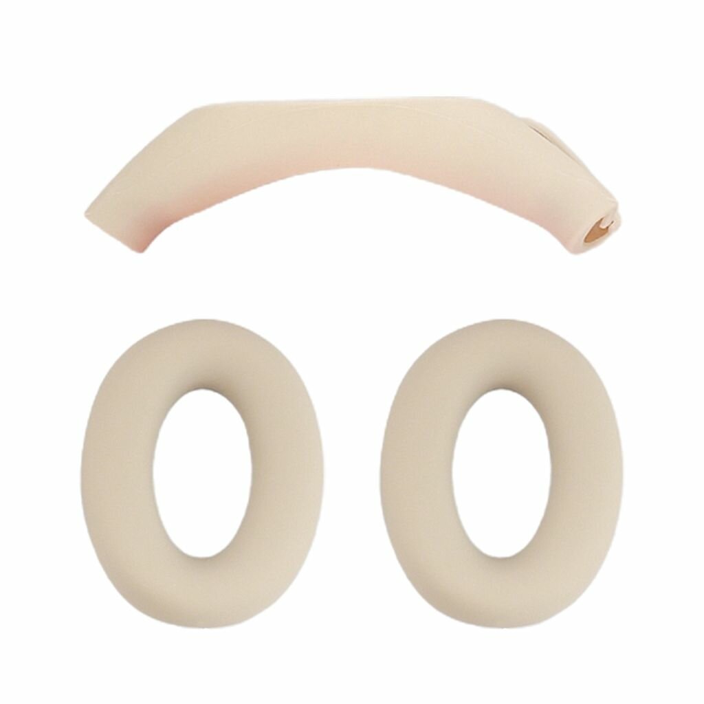 Подходит для наушников Sony WH CH720N + головной убор-бежевый