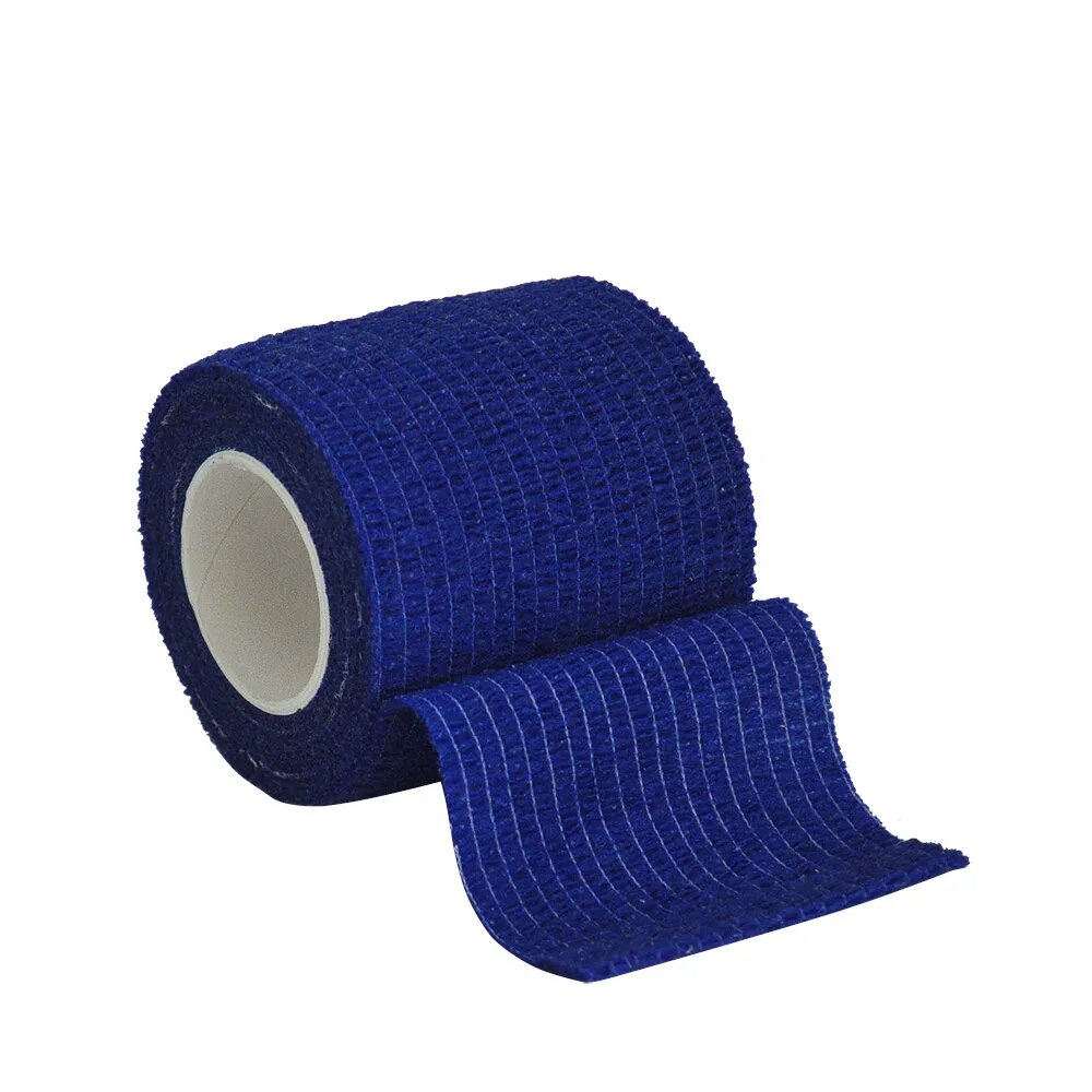 Марлевые самоклеящиеся бинты Medical Gauze Bandage 2.5CMx4.5M, dark blue