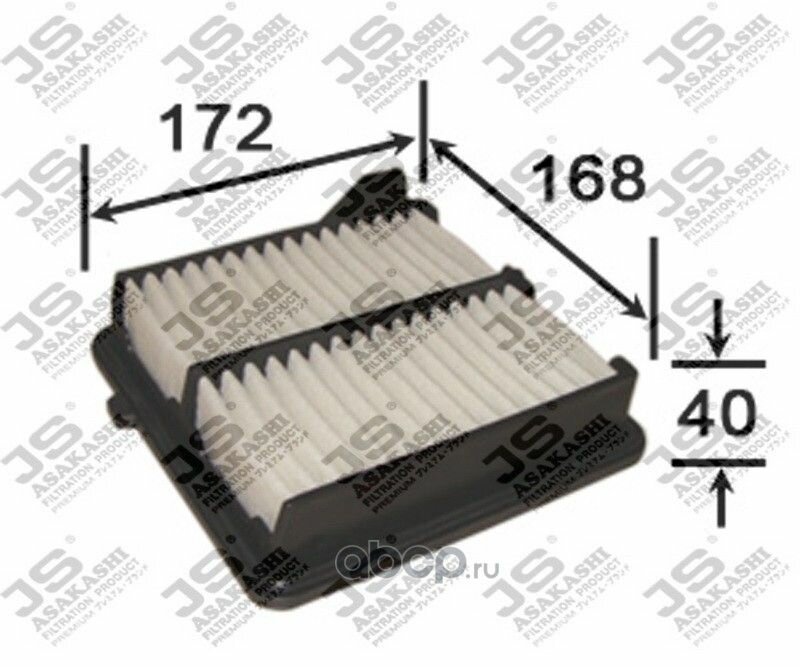 Aiko, Фильтр воздушный Honda Fit, Jazz (2007-)