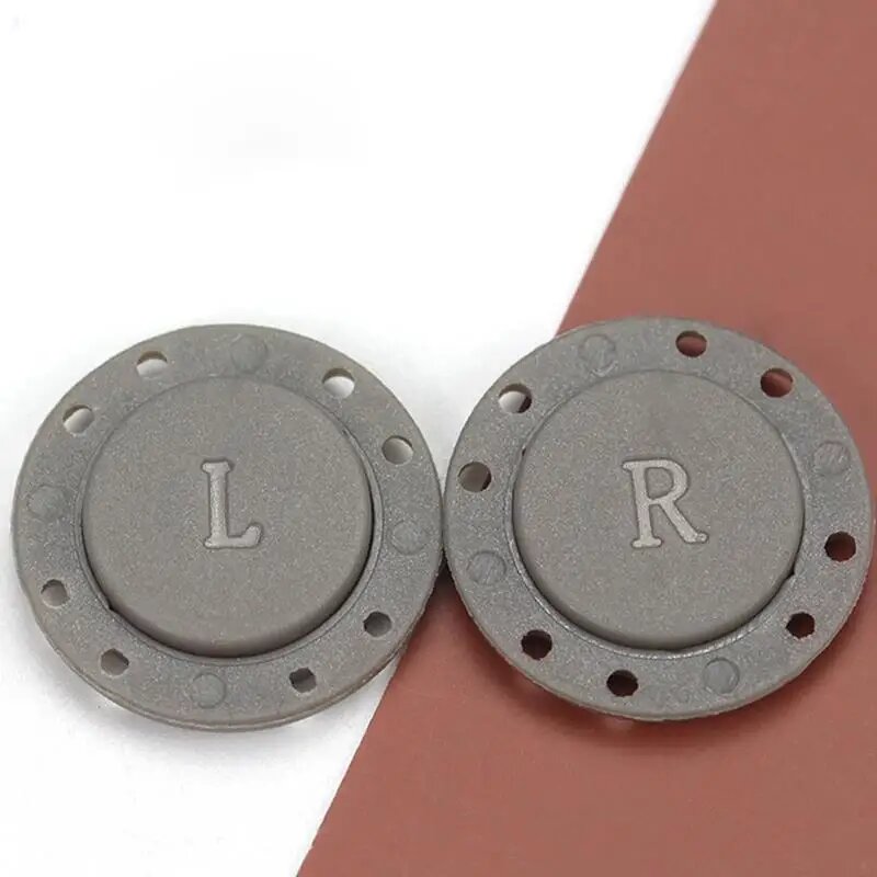 Магнитные пуговицы, набор из 1 штуки Серый, 5