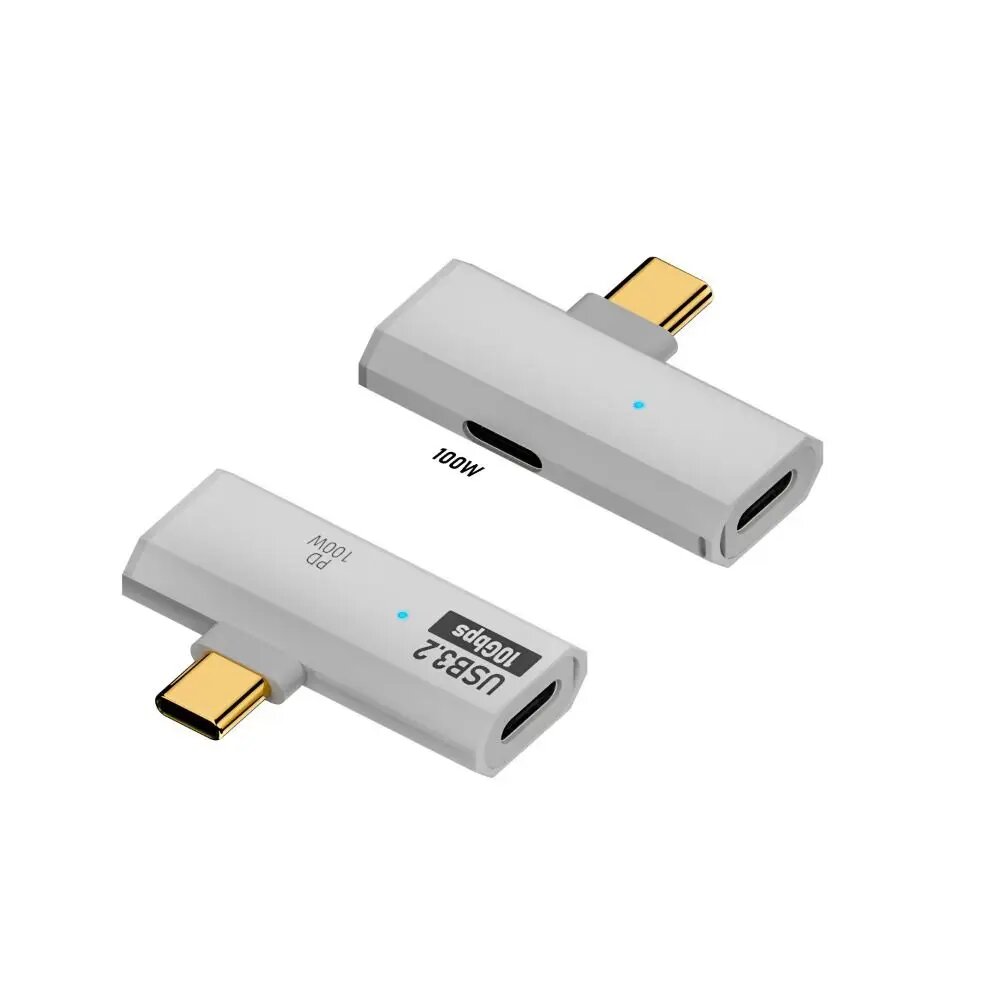 Разветвитель USB-C Type-C на USB 3.2, PD 100W, White
