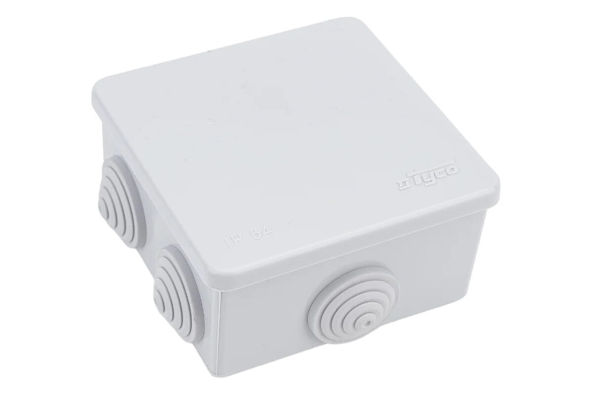 Рувинил Распределительная коробка ОП 85x85x40 мм IP54 67040 для электрощитовых систем