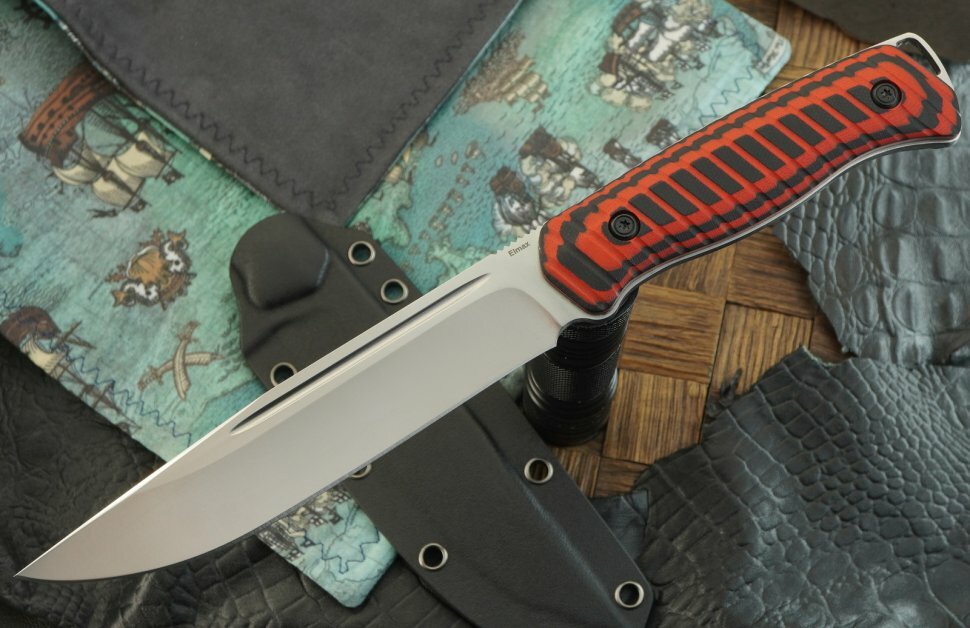 Нож АиР Леший-Т, сталь Elmax, рукоять G-10