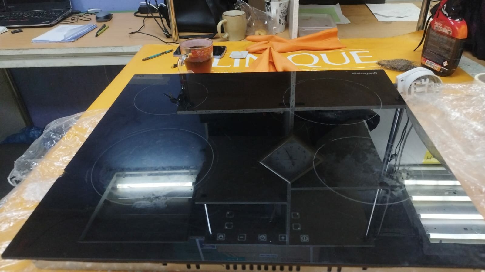 Варочная панель Weissgauff HVF 64 B, бу, гарантия 3 мес