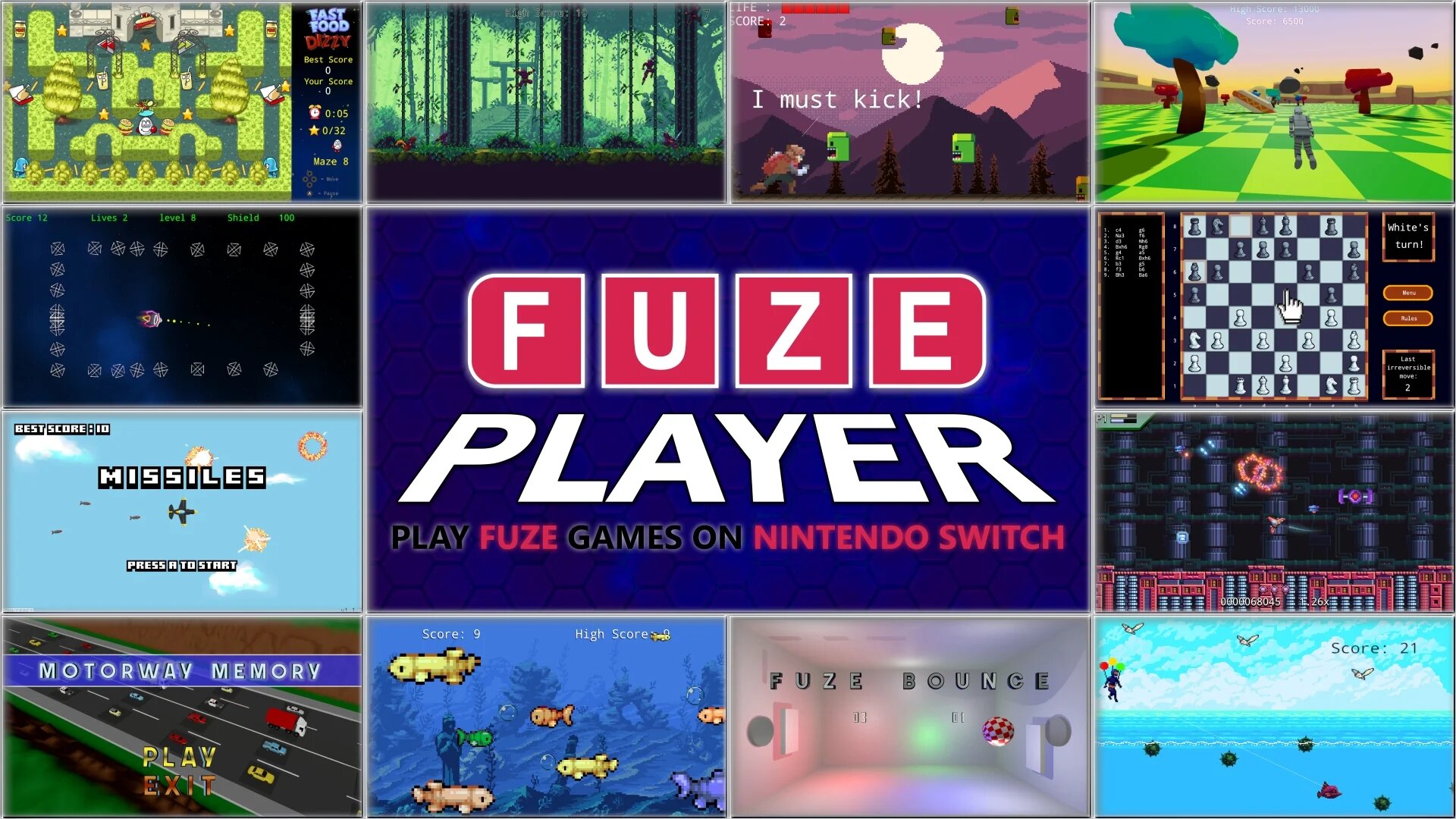 Игра FUZE Player для Nintendo Switch - Цифровая версия, США
