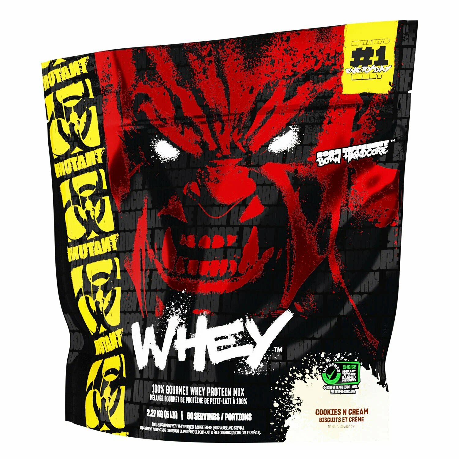 Протеин Mutant Whey 2270 г, Печенье & Крем