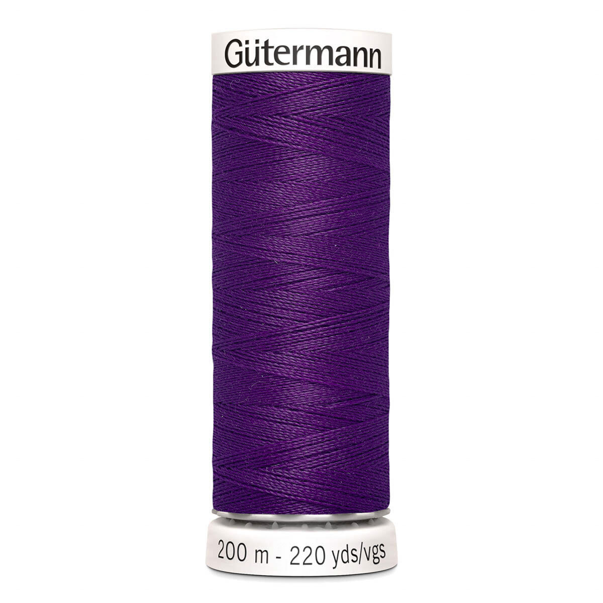 Нитки швейные для всех материалов Gutermann Sew-all, 200 м (373 тёмно-фиолетовый), 5 шт