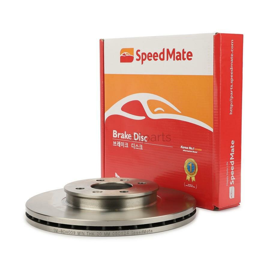 SPEEDMATE SM-BDH009 Диск торм. передний HYUNDAI Solaris (RB))/KIA Rio (UB)