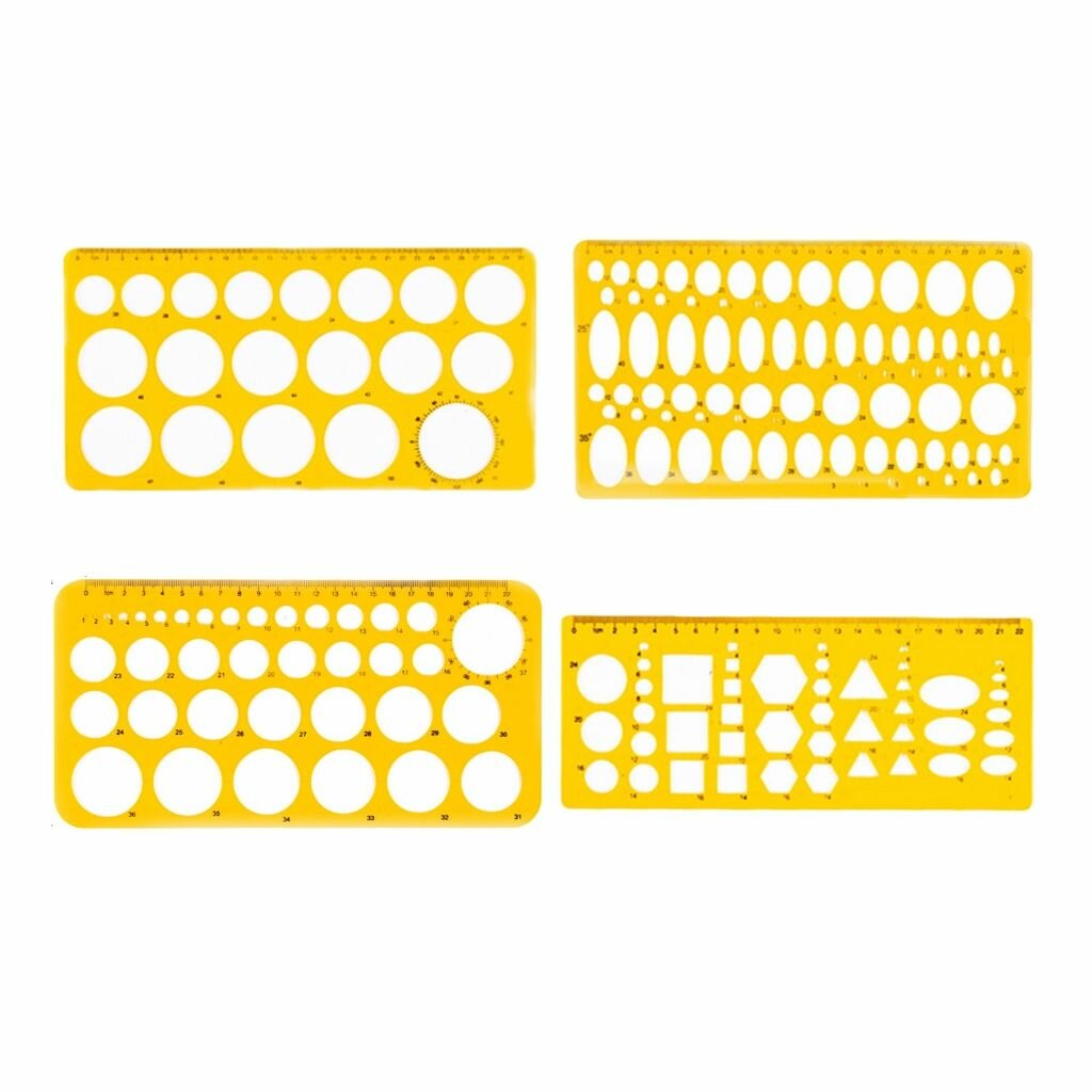 Шаблоны кругов и овалов