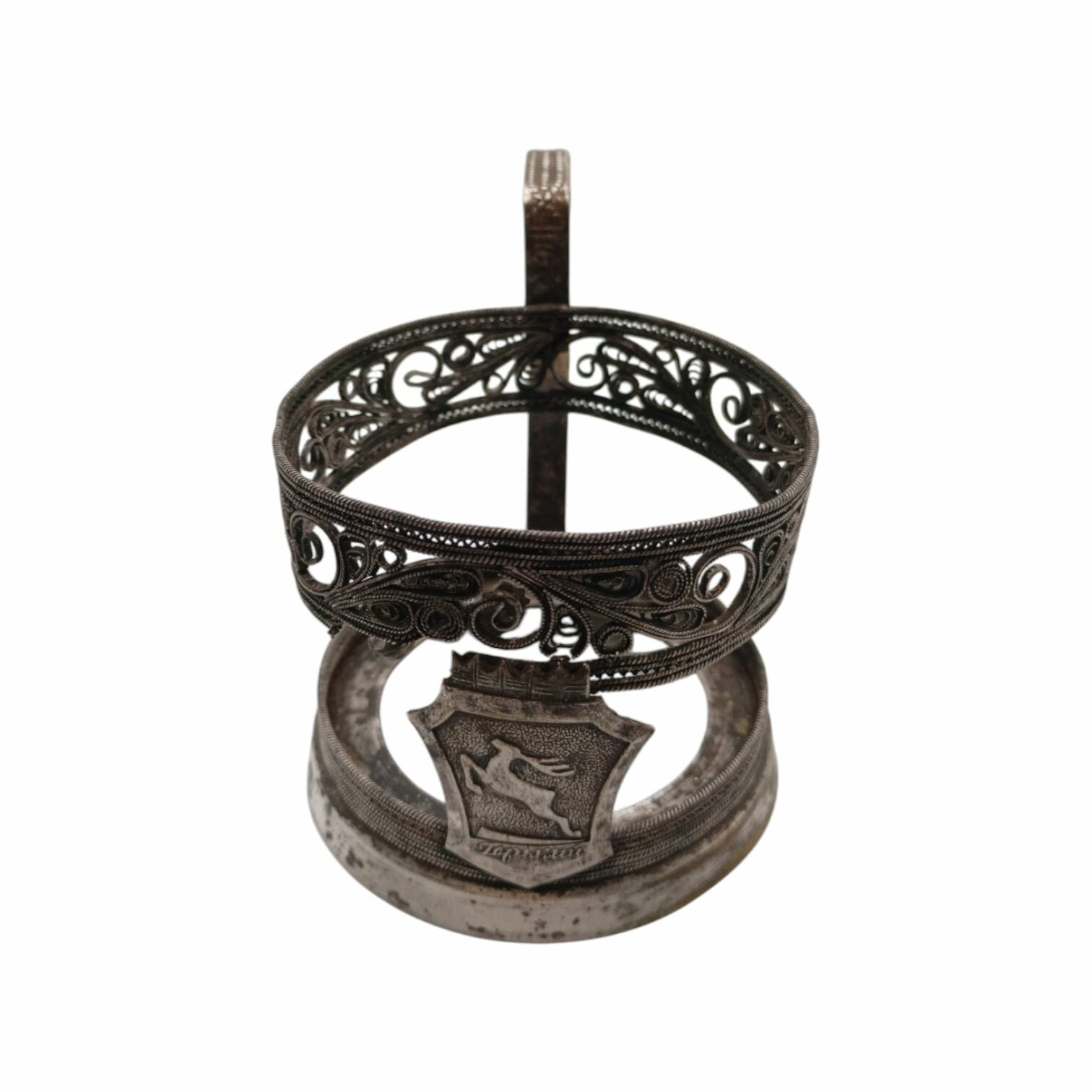 Советский подстаканник, Из нержавейки, есть клеймо, сделано в СССР.