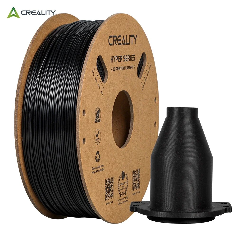 Creality Hyper ABS нить 1,75 мм для 3D-печати Black
