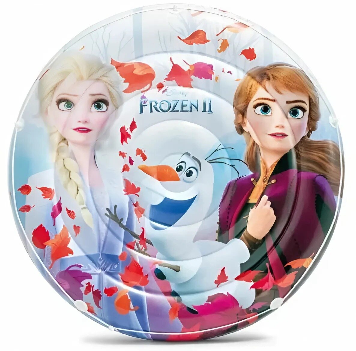 Надувной плот Intex "Холодное сердце", винил, максимальная нагрузка 40кг