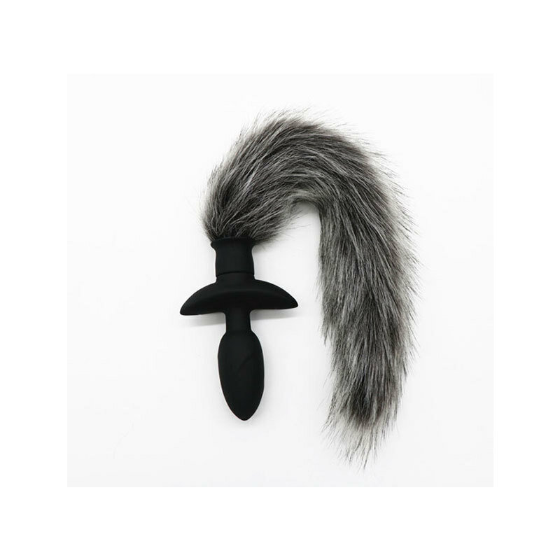 Мужчины и женщины используют мастурбацию анус SM секс игрушки cos реквизит вибрация качели женский задний сад лисий хвост анальная пробка