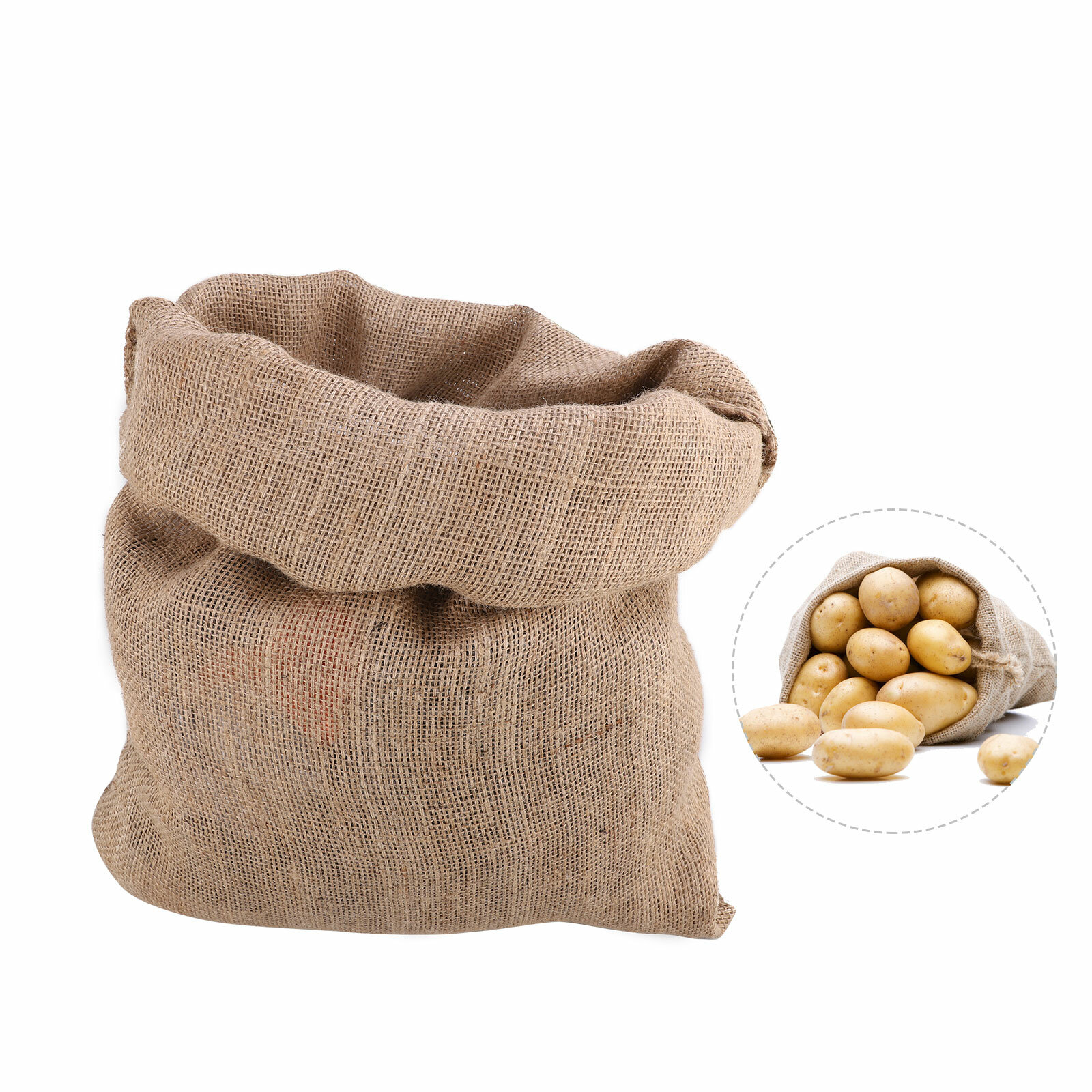 Мешки для хранения грубой конопли большой емкости, мешки для хранения картофеля, мешковина для картофеля