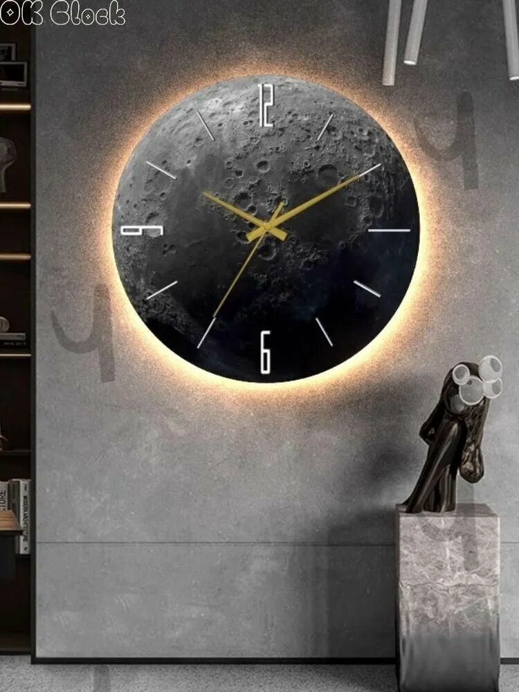 Настенные часы "Луна V30W", 30 см х 30 см