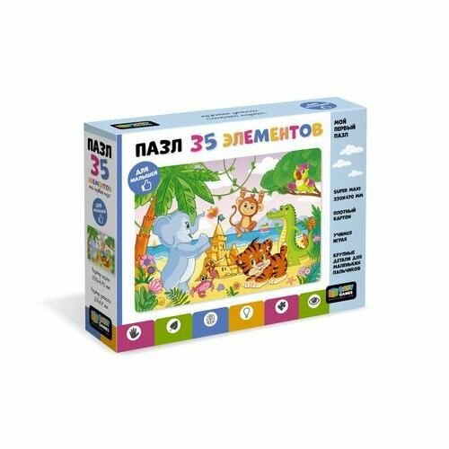 Пазлы Оригами "Baby Games", Замок из песка, 35 деталей